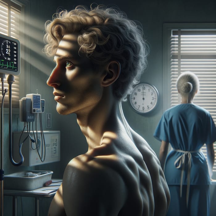 Hyper-Realistic Hospital Examination Room Portraits | AI Art Generator ...