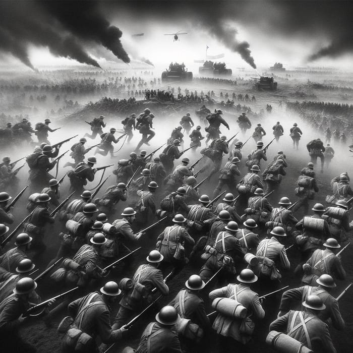 Epic Black and White War Photography | Soldiers in Action, Canon EOS-1D ...