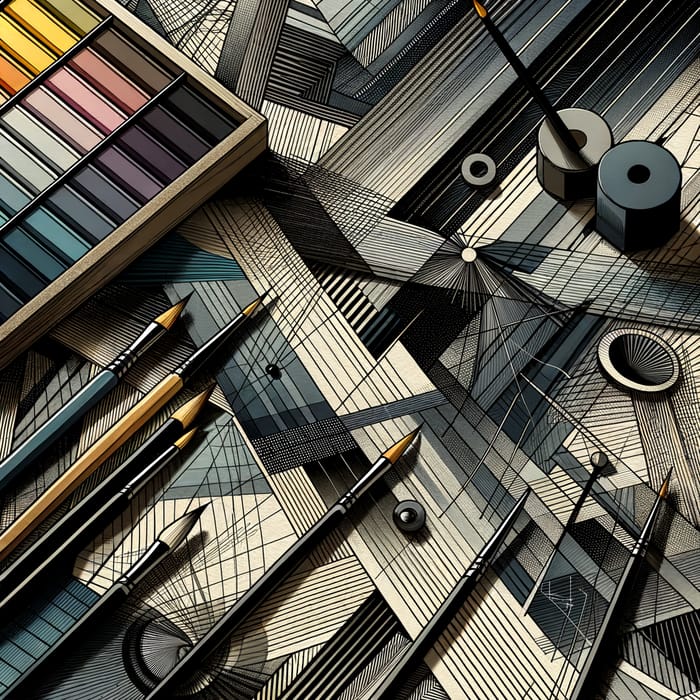 Creating Art with Dynamic Lines and Strong Emphasis | AI Art Generator ...