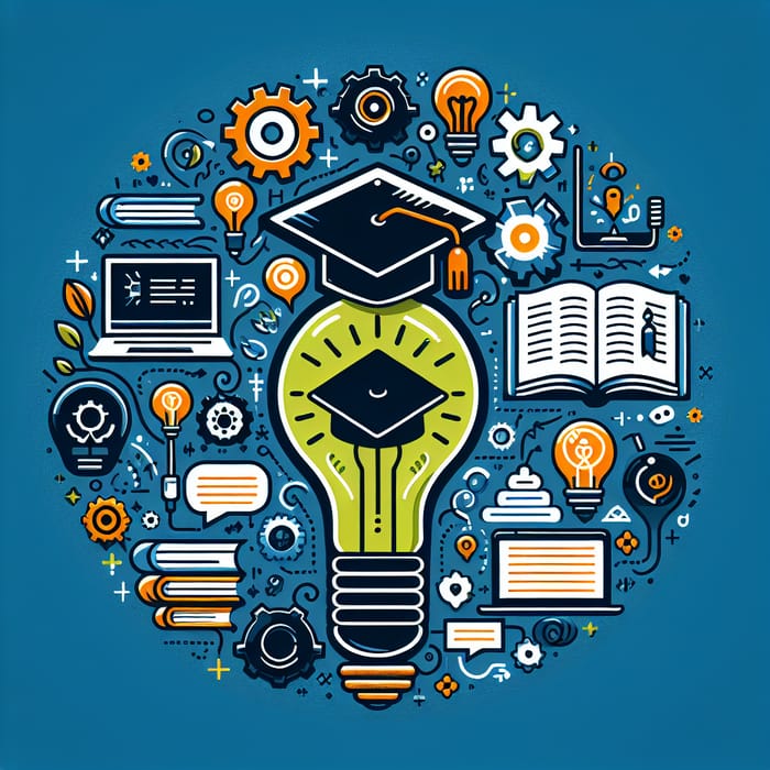 Professional Interactive Learning Logo for iSpring | AI Art Generator ...