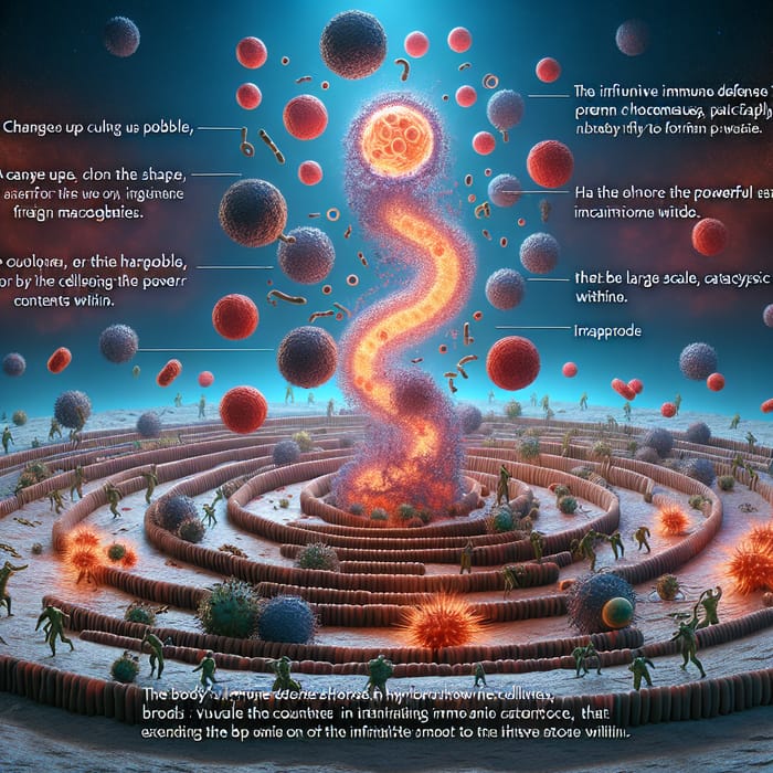 Role of macrophages in innate immune response to pathogens | AI Art ...