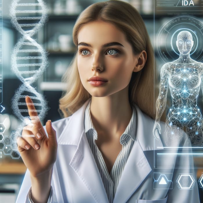 Doctor Corazon: Exploring DNA with AIDA AI | AI Art Generator | Easy ...