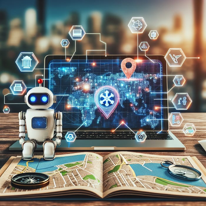 Simplify Google Maps with AI | Smart Navigation Tips | AI Art Generator ...