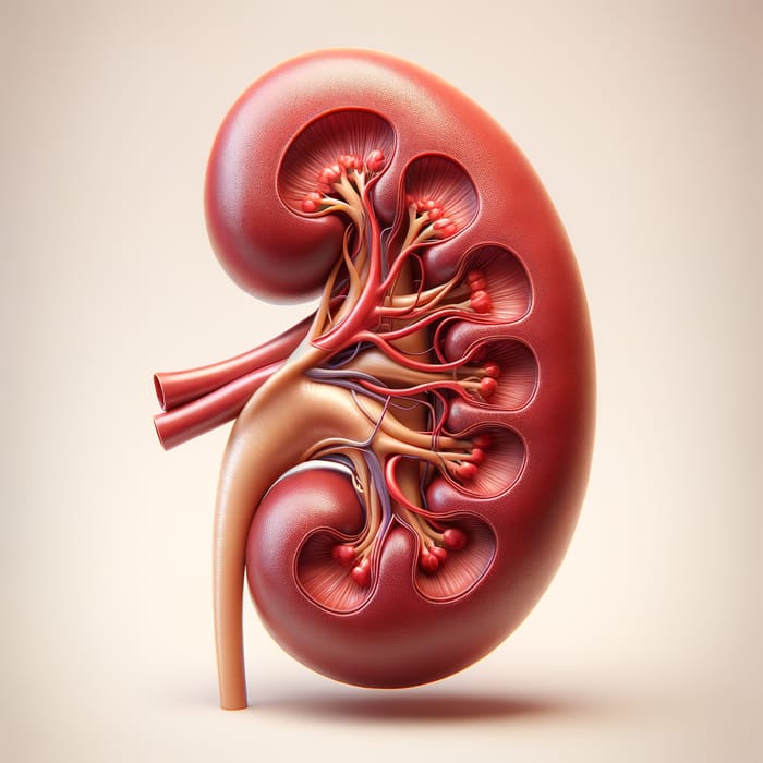 Detailed Anatomy of a Kidney - Functions and Structure | AI Art ...
