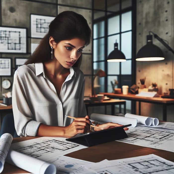 Hardworking Cost Estimator Engineer in Action | AI Art Generator | Easy ...