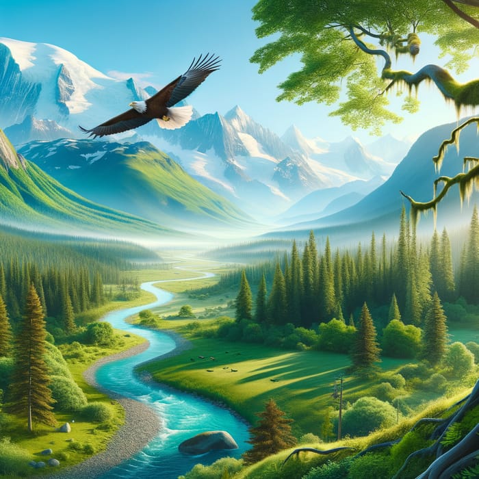 Pristine Natural Beauty | AI Art Generator | Easy-Peasy.AI