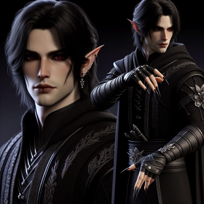 Xavelor Ash: Expert Vampire Martial Artist in Druvar Society | AI Art ...