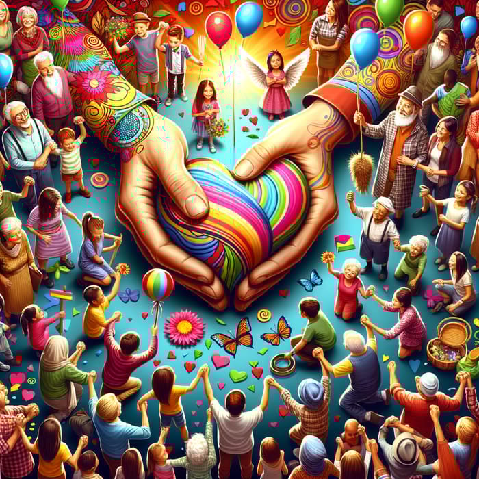 Vibrant Community: Unity and Support in Action | AI Art Generator ...