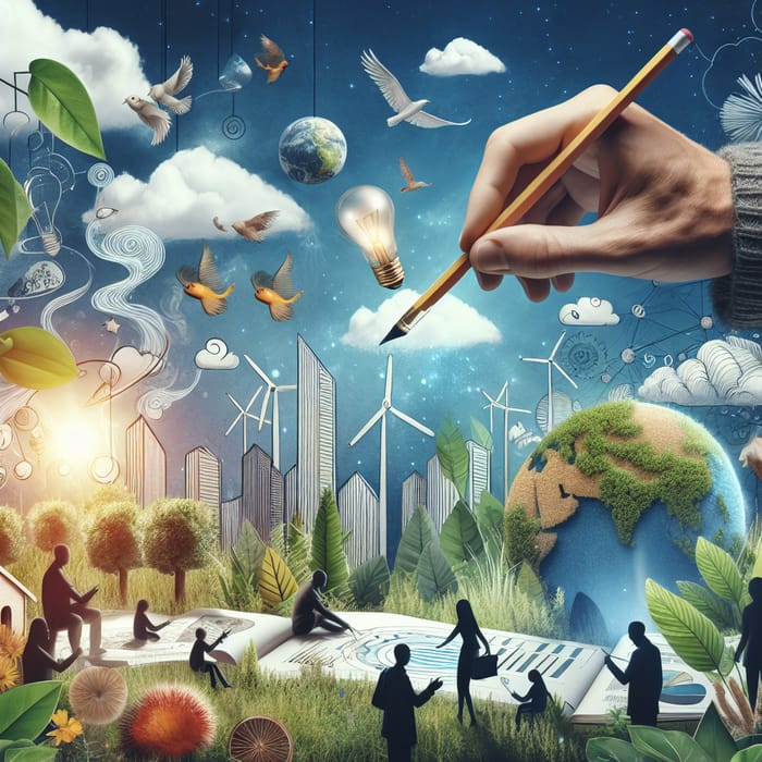 Creating Projects for People and Nature | AI Art Generator | Easy-Peasy.AI