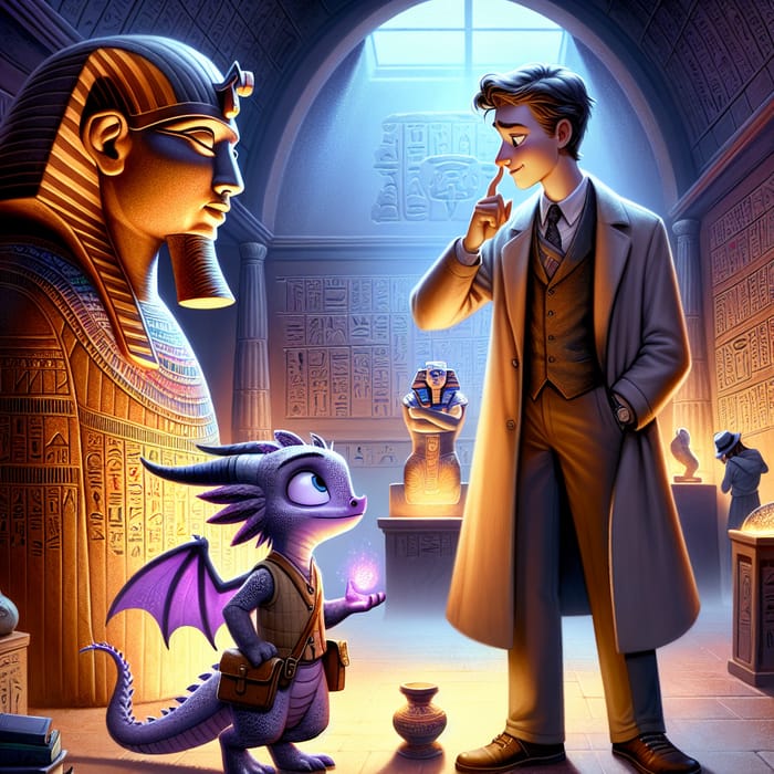 Ember the Detective Dragon & Professor Everbright Explore Ancient Egypt ...