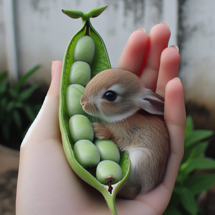 Cowpea Pod for Rabbits - A Rabbit's Favorite Treat | AI Art Generator ...