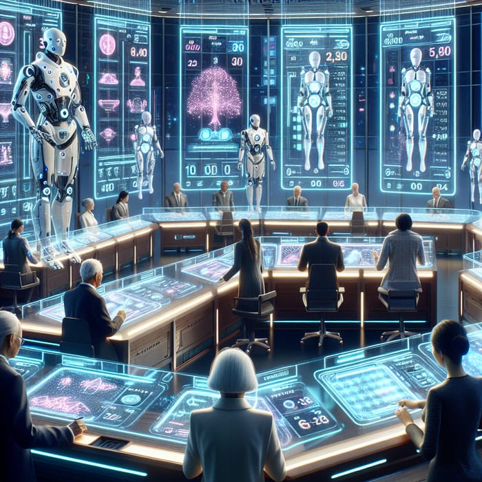 Futuristic Auction System | Advanced Bidding Environment | AI Art ...