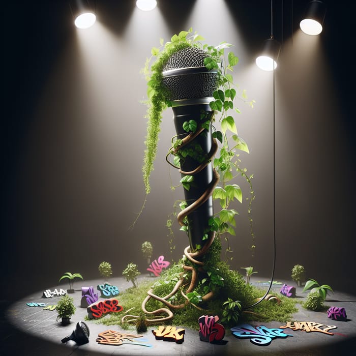 Natural Rap Music Fusion | AI Art Generator | Easy-Peasy.AI