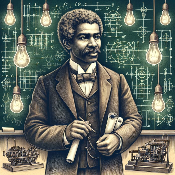 Lewis Latimer: Pioneer of Electrical Engineering | AI Art Generator ...