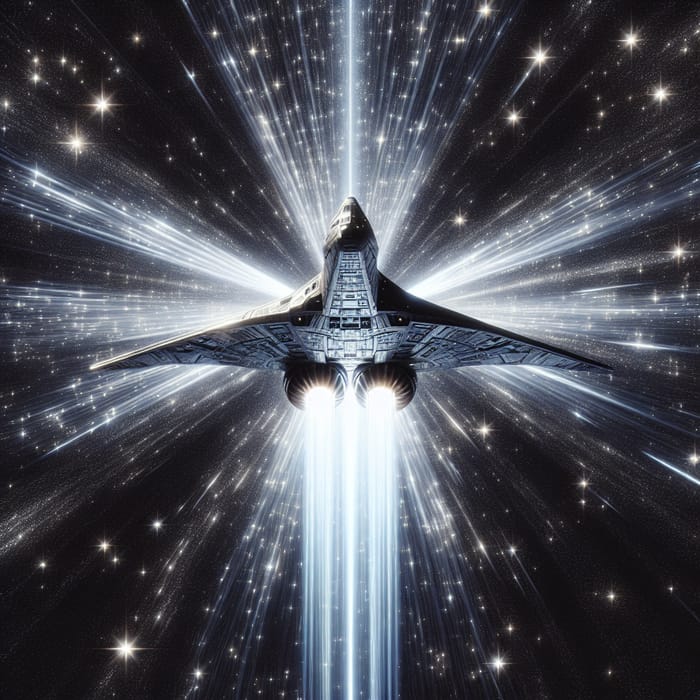 Vertical Spaceship Flight | Epic Space Journey Scene | AI Art Generator ...