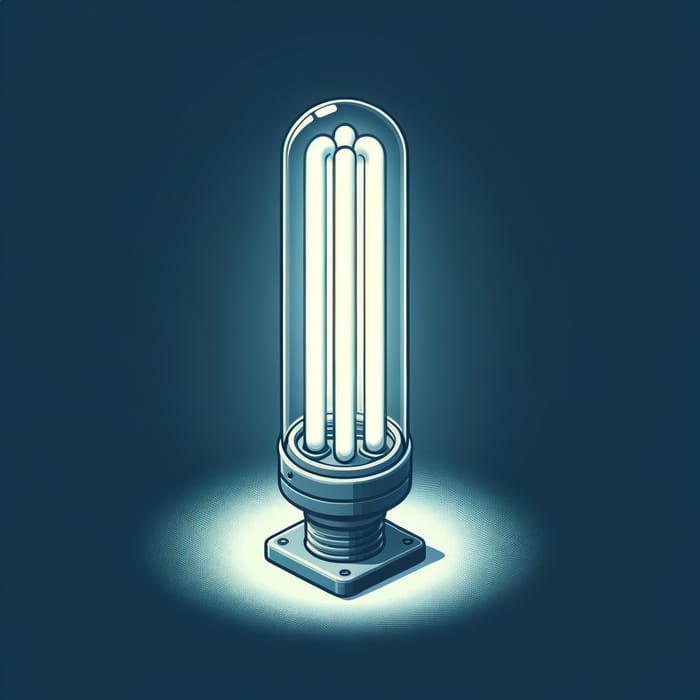 Modern Tube Light Stand for Exceptional Illumination | AI Art Generator ...