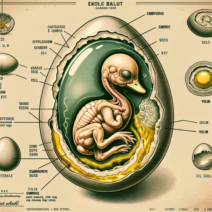 Balut: Detailed Scientific Illustration | AI Art Generator | Easy-Peasy.AI