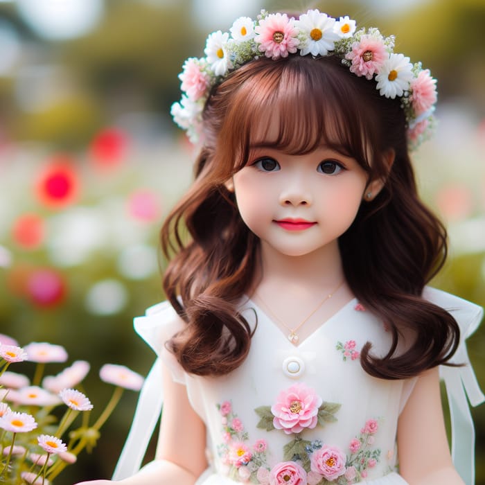 Cute Little Linh - Adorable Young Girl | AI Art Generator | Easy-Peasy.AI