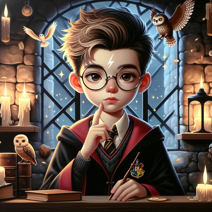 Harry Potter: Magic Unleashed in a Mystical Wizarding World | AI Art ...