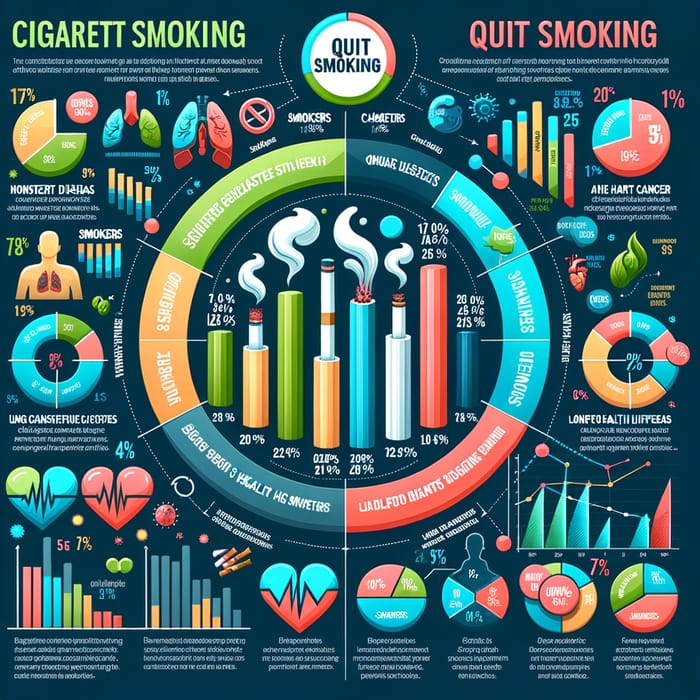 Why Cigarette Smoking is Bad: Visual Infographic Analysis | AI Art ...