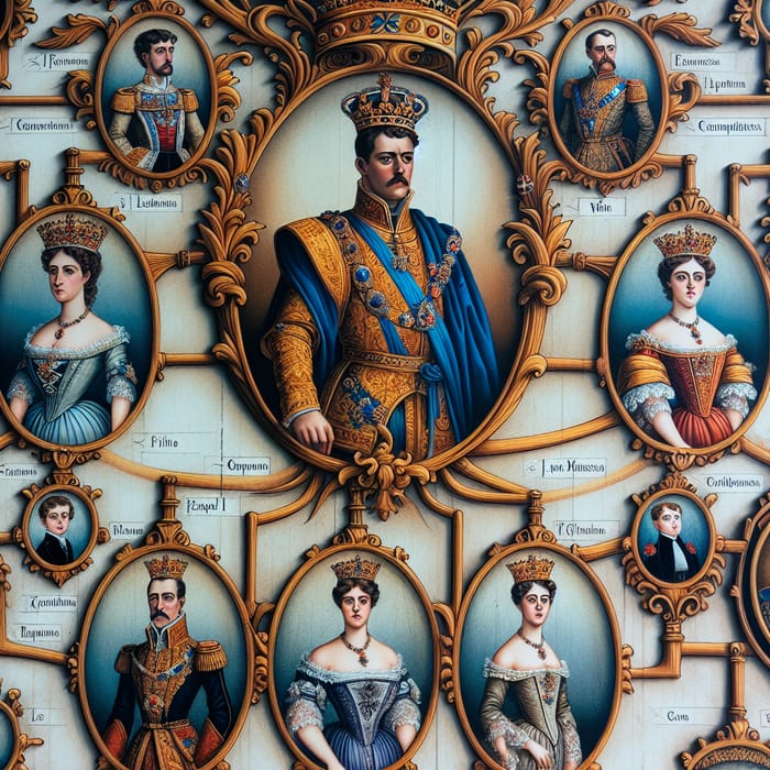 Carlos I of Spain Family Tree: Parental Lineage, Spouse, and Offspring ...