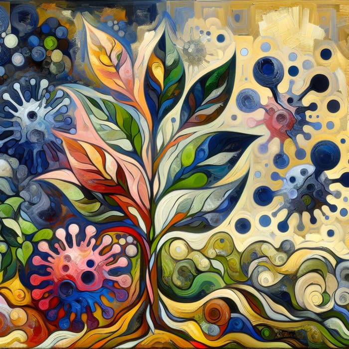 Pechay Diseases Abstract Expressionism Art | AI Art Generator | Easy ...