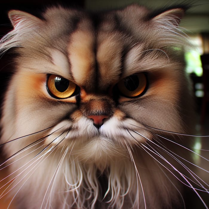 Angry Cat: Un Gato Muy Enojado | AI Art Generator | Easy-Peasy.AI