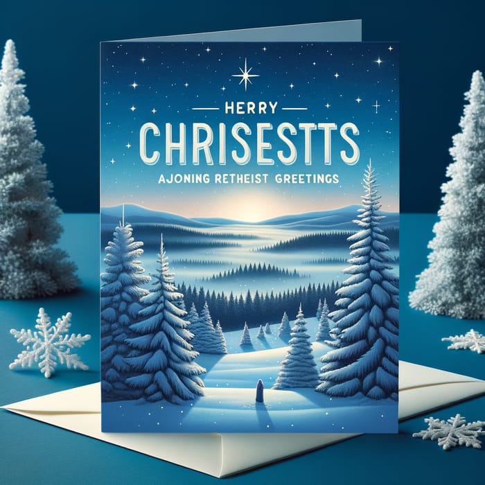 Secular Christmas Card for Atheists | AI Art Generator | Easy-Peasy.AI