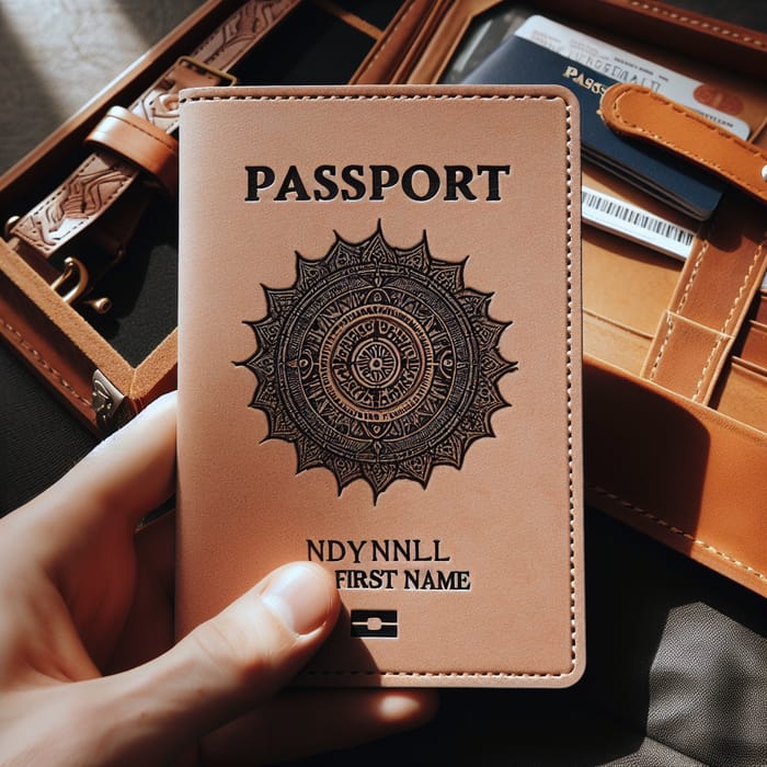 Personalized Passport with First Name | AI Art Generator | Easy-Peasy.AI