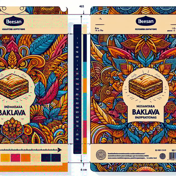 Colorful Baklava Packaging: Indonesia Inspired Designs | BEESAN ...