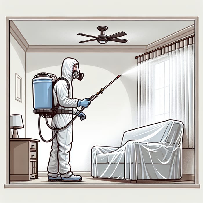 Indoor Residual Spraying by Professionals | AI Art Generator | Easy ...