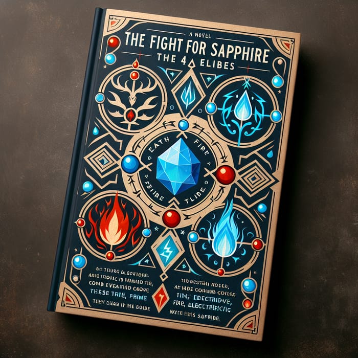 The Sapphire Struggle: Novel of Elemental Tribes & Adventure | AI Art ...