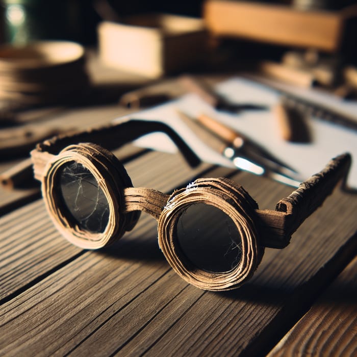 Handcrafted Homemade Glasses | Unique Rustic Charm | AI Art Generator ...