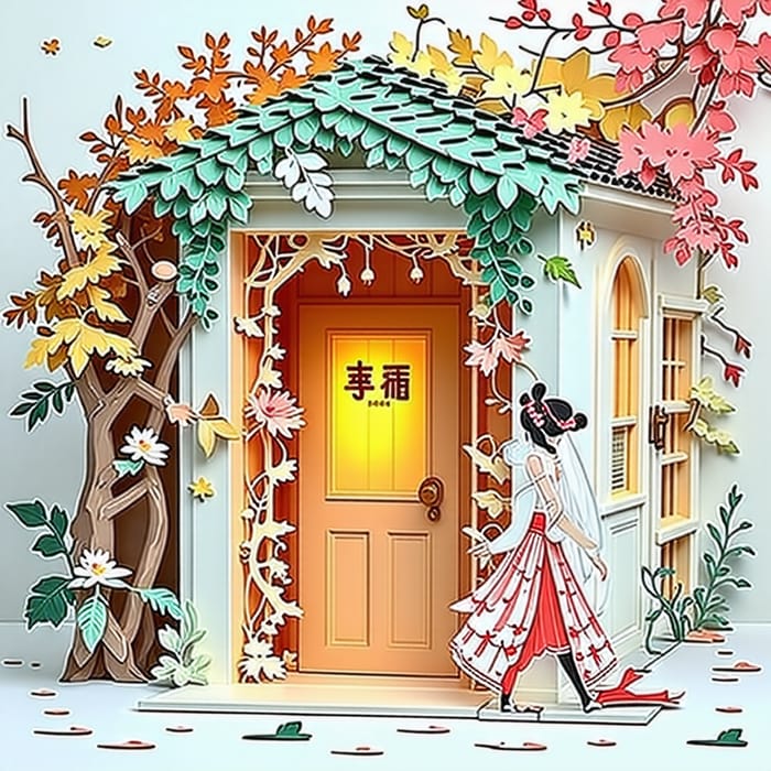 Paper-Cut Fairy Spirit Experience Museum | AI Art Generator | Easy-Peasy.AI