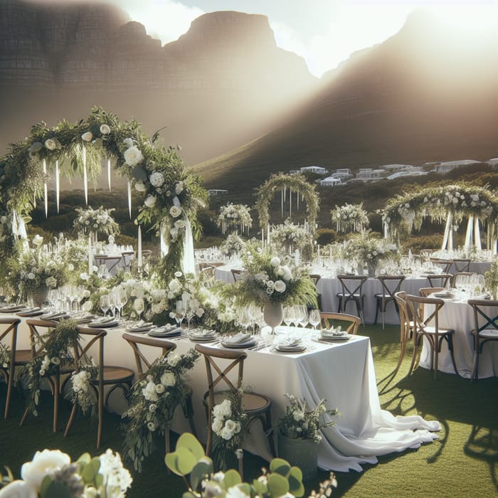 Outdoor Cape Dutch Style Wedding | Rustic Elegance & Natural Beauty ...