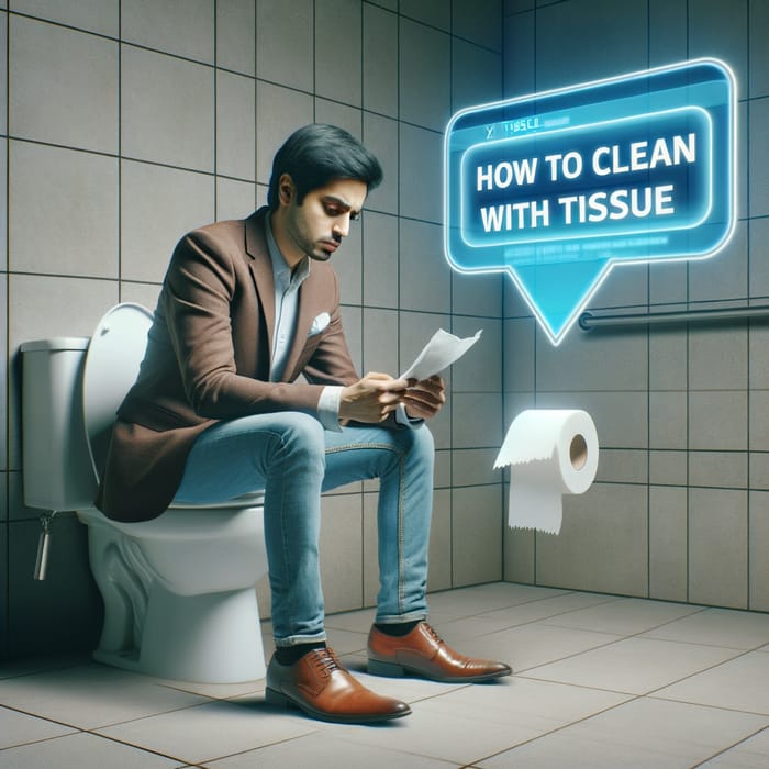 How to Clean Tissue - Step-by-Step Guide | AI Art Generator | Easy-Peasy.AI
