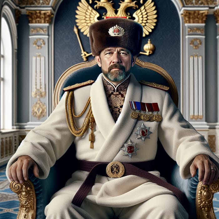 Vladimir Putin: The Modern Tsar | AI Art Generator | Easy-Peasy.AI