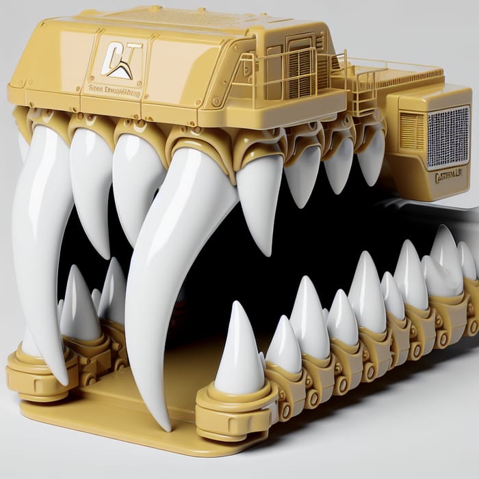 3D Excavator Tooth Design - Caterpillar Tigger Model | AI Art Generator ...