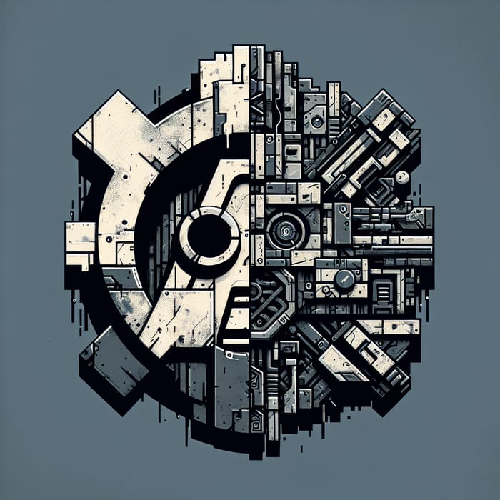 Borderlands & Roblox Hybrid Logo Design | AI Art Generator | Easy-Peasy.AI