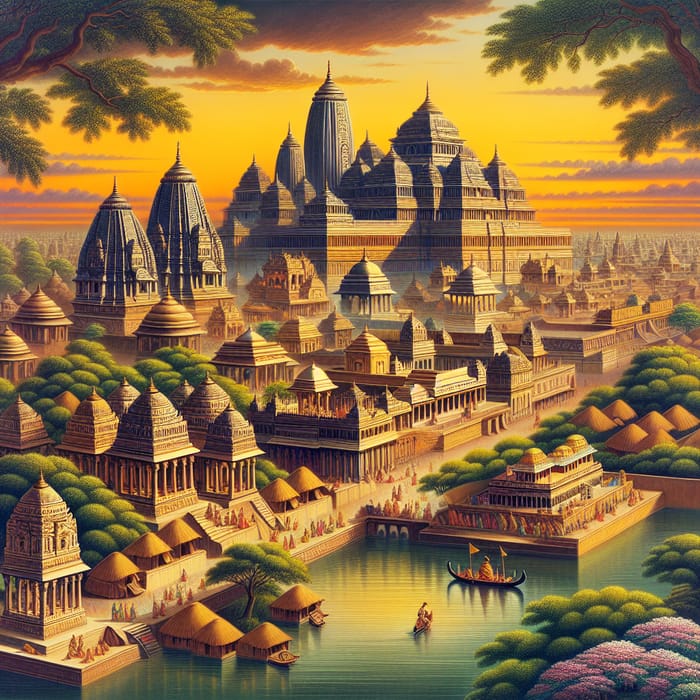 Ayodhya in India: Timeless Charm | AI Art Generator | Easy-Peasy.AI