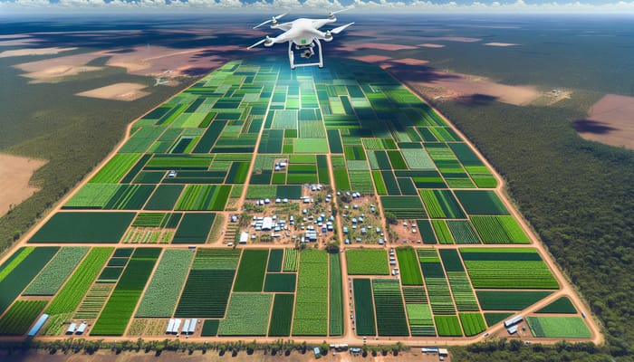 Plantation Monitoring with Remote Sensing Technology | AI Art Generator ...