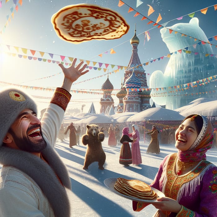 Colorful Maslenitsa Celebration: Traditional Butter Week Festivities ...
