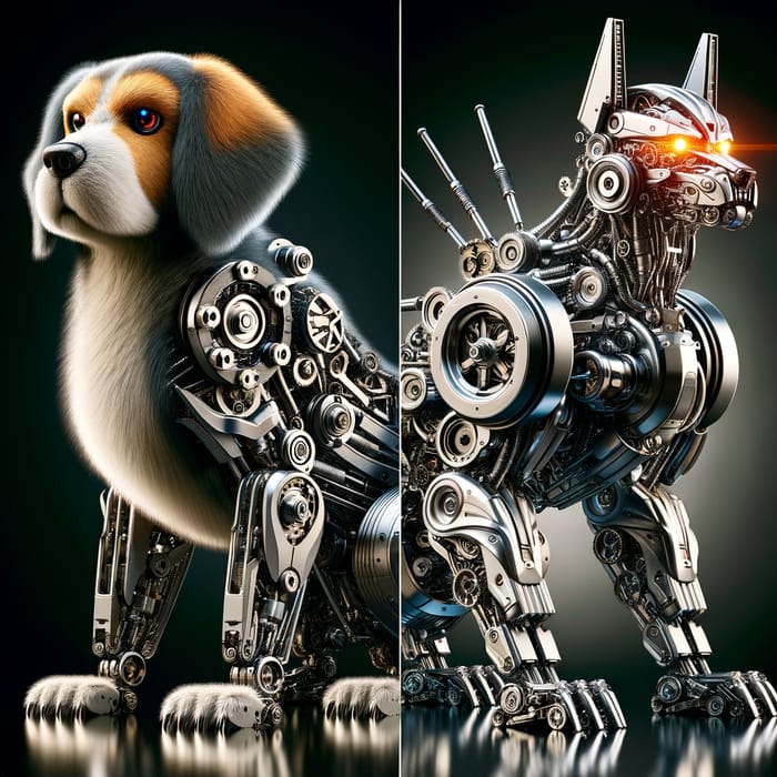 Dog Transformer: The Ultimate Mechanical Canine | AI Art Generator ...