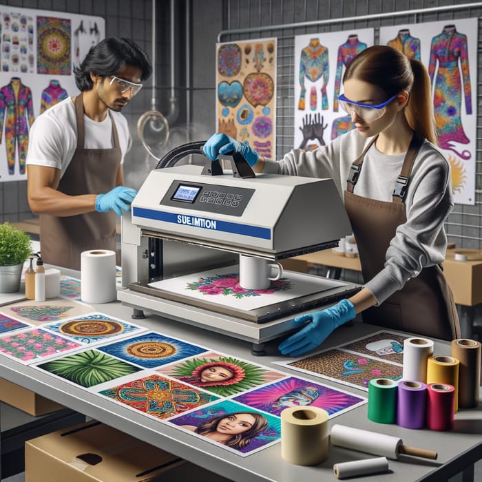 Sublimation Printing: The Art of Colorful Designs and Heat Press ...
