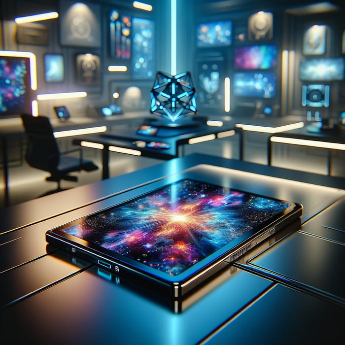 Futuristic Galaxy Tab S7: Discover Hi-Tech Marvels | AI Art Generator ...