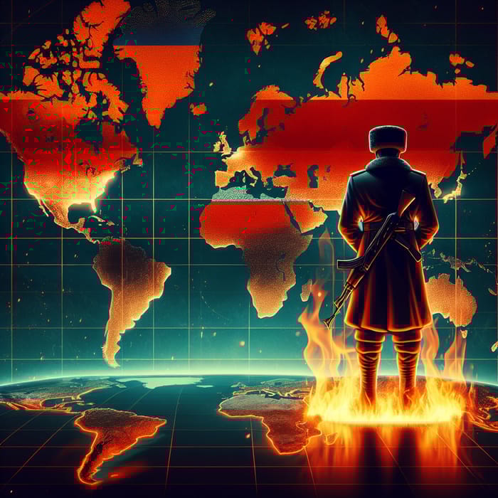 Russia vs. West: Geopolitical Tension Explained - Ignited World Map ...