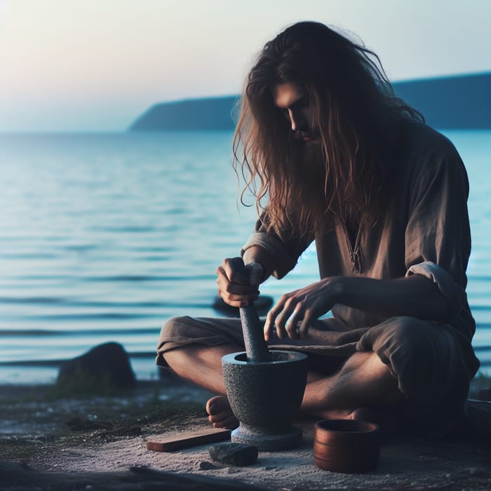 Man Behind Sea at Sunset Ready to Overcome His Inner Demons | Website ...