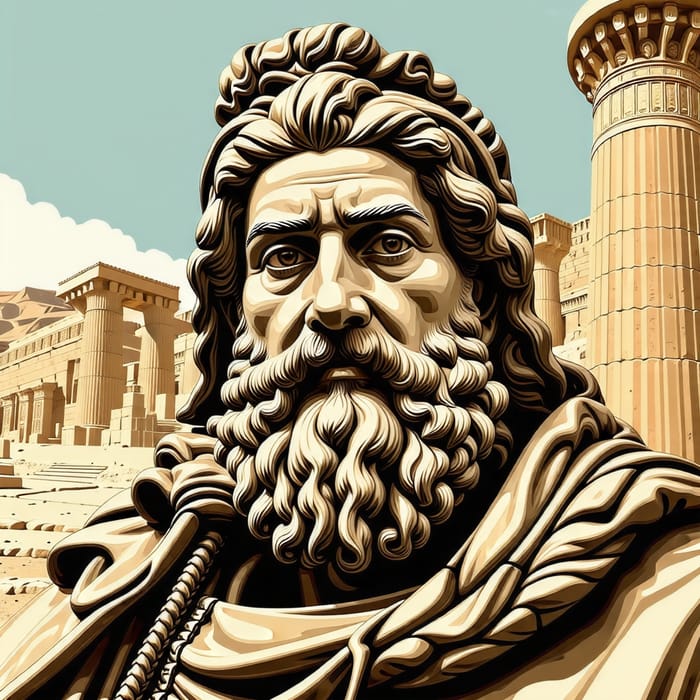 Cyrus the Great in Persepolis - History's Iconic Figure | AI Art ...