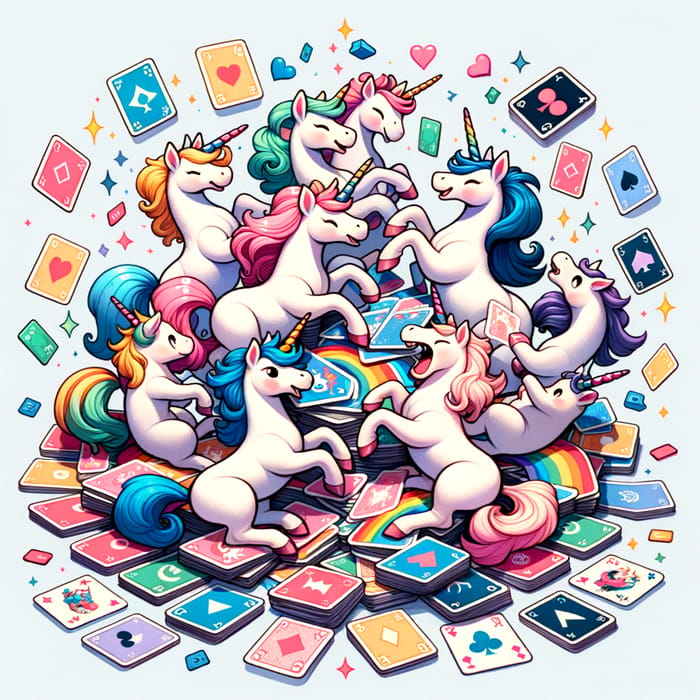 Unstable Unicorns Card Game | Playful Artwork | AI Art Generator | Easy ...