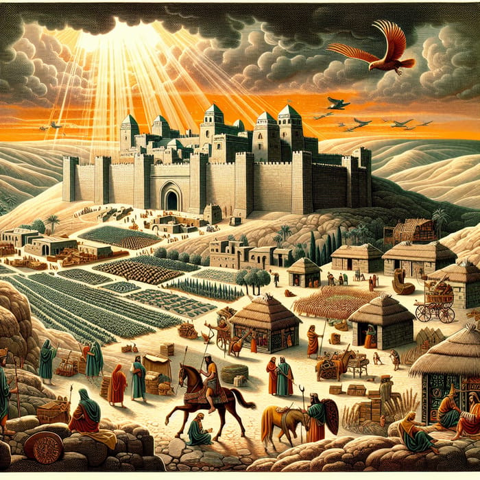 The Kingdom of Judah Survives Assyrian Onslaught: A Visual Depiction ...